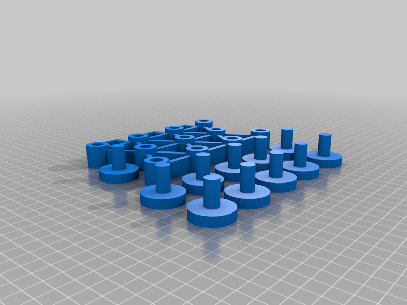 Free 3D file Coral Frag Rack and Frag Plugs・3D print model to download ...