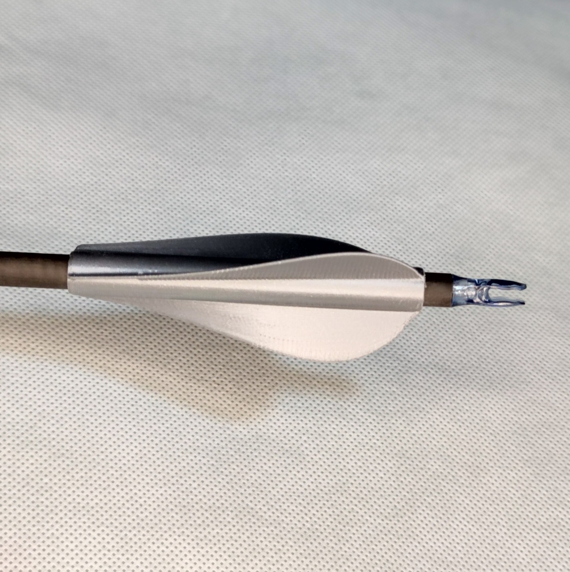 STL file Arrow fletching - twisted・3D printing template to download・Cults