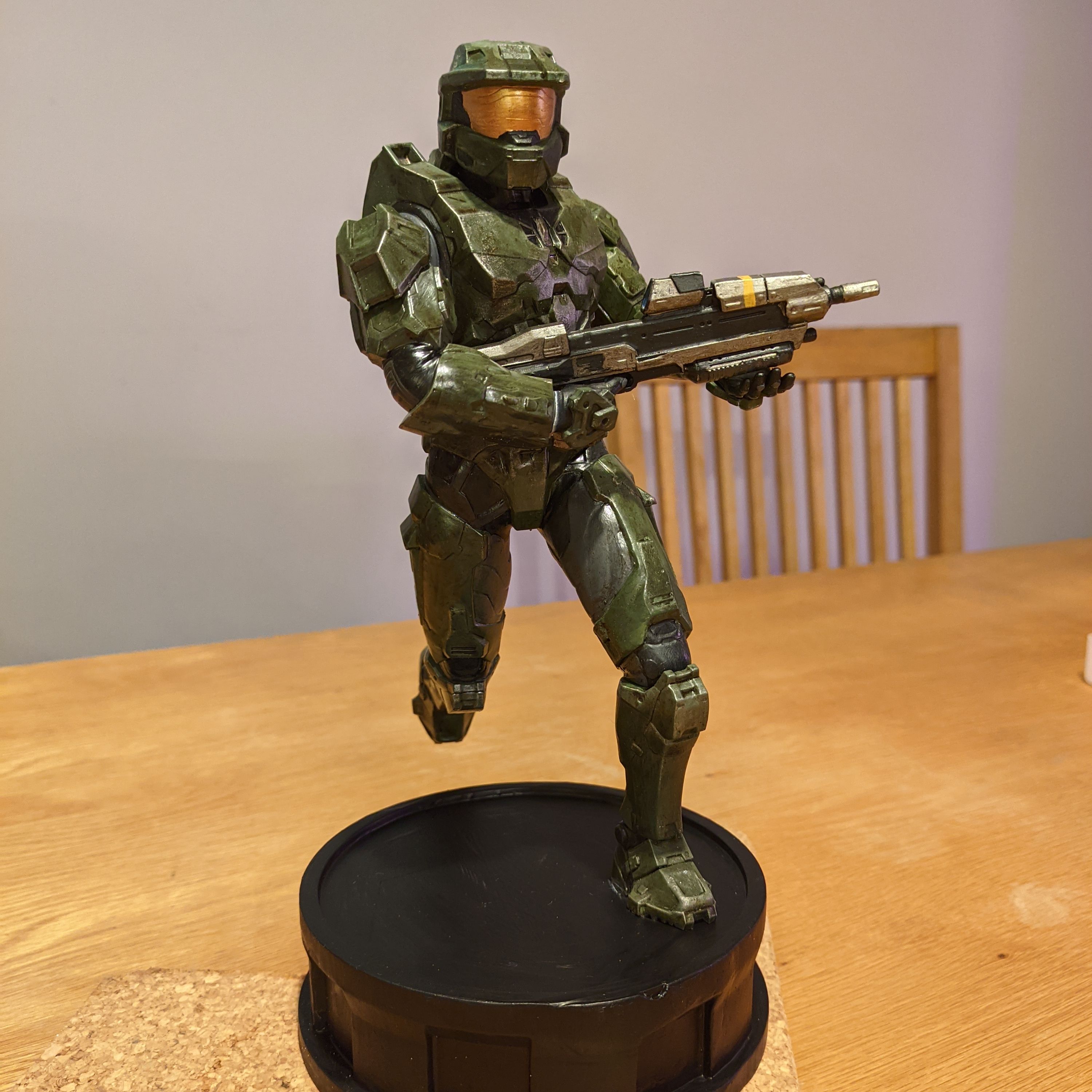 3D printed Master Chief • made with Anycubic Photon Mono・Cults