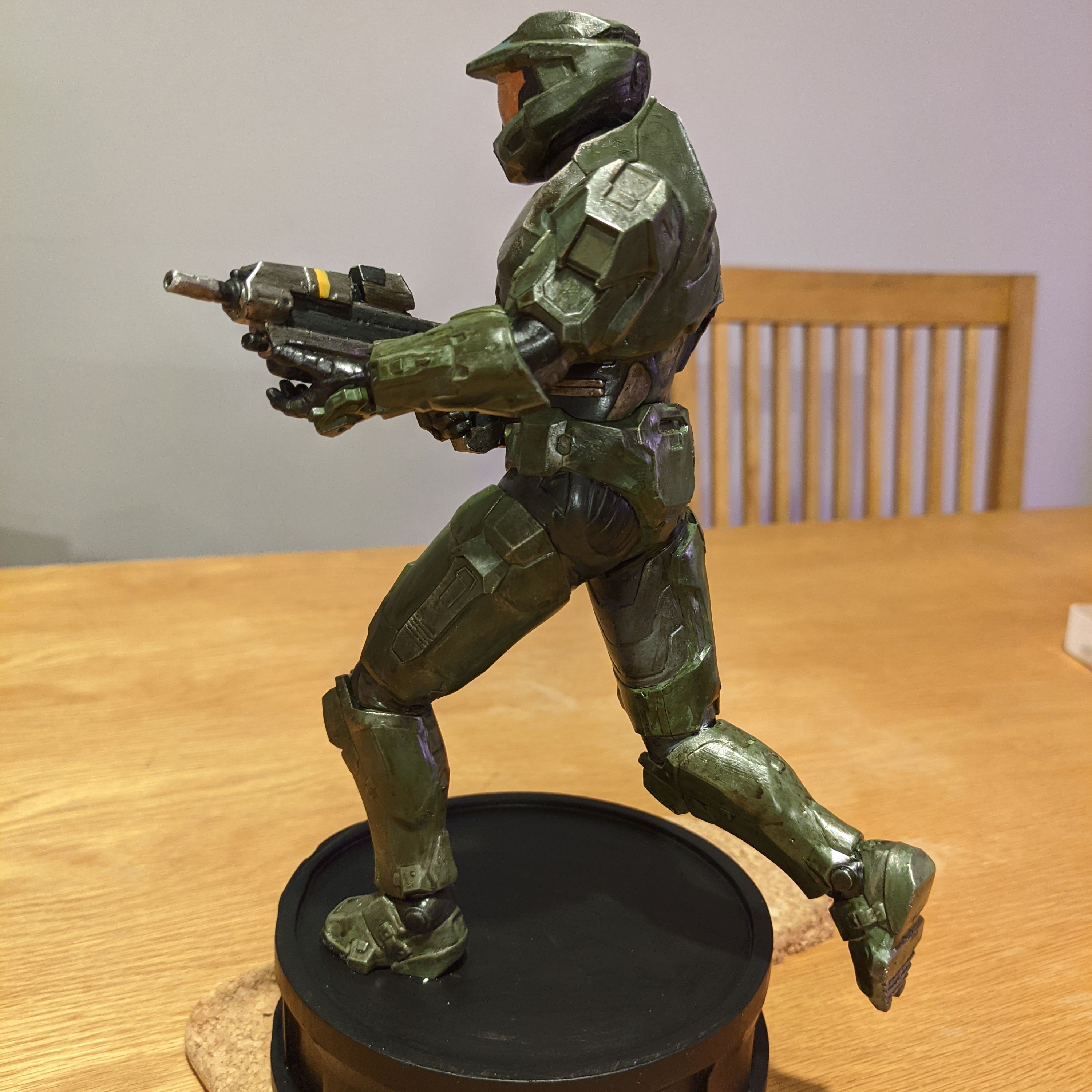 3D printed Master Chief • made with Anycubic Photon Mono・Cults
