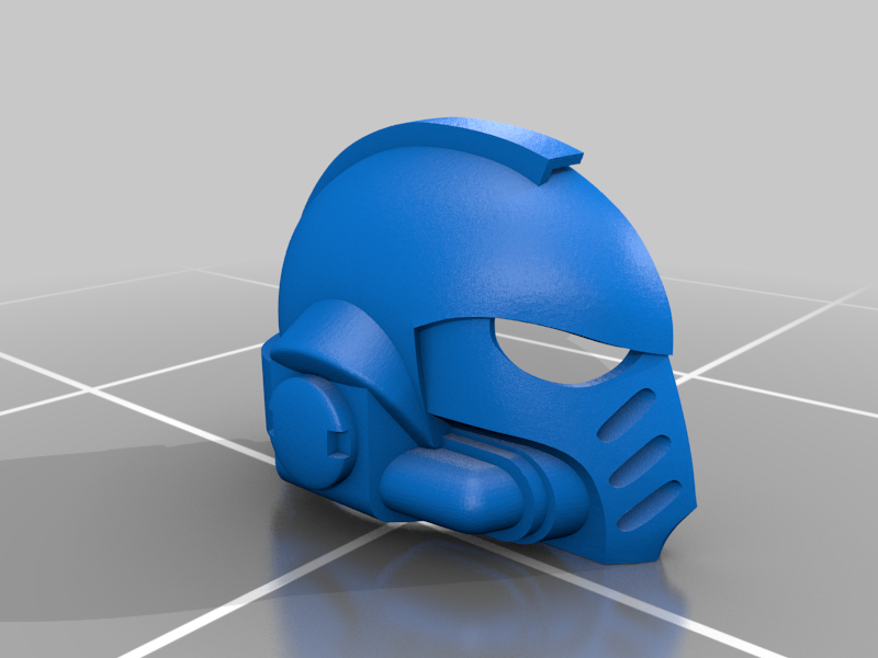 Free 3D file Hollowed intercessor helmet・3D printable model to download ...