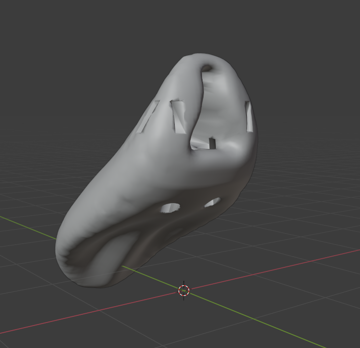 Free STL file Wearable Proboscis Monkey Nose with Breathing Holes・3D ...