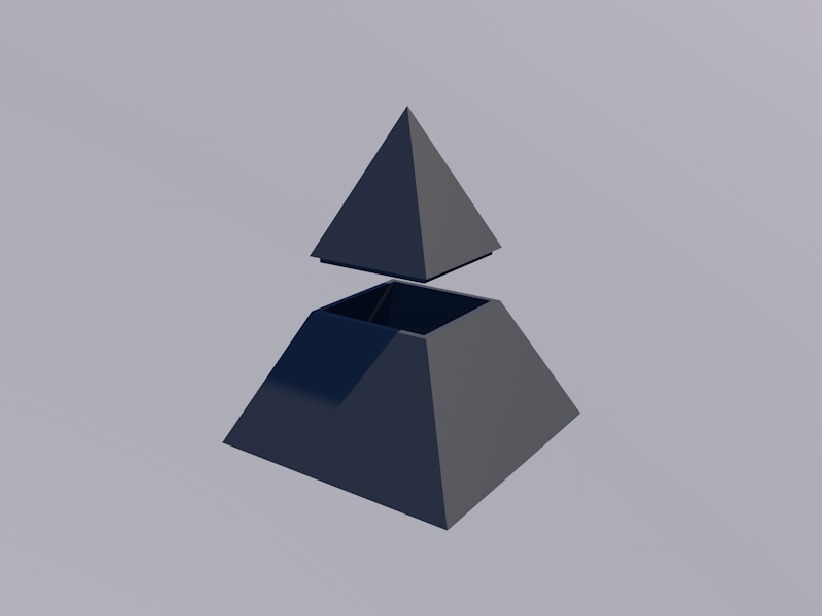 Free 3D file Pyramid Box・Model to download and 3D print・Cults