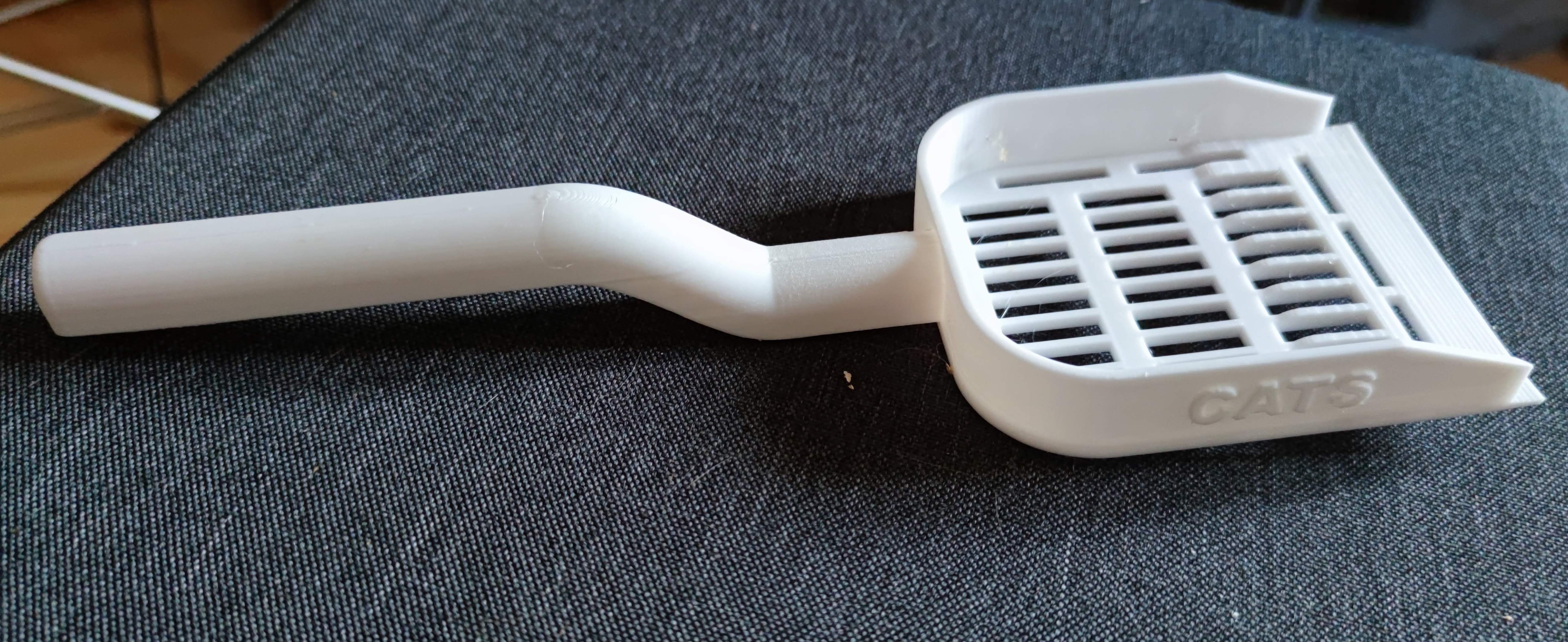 STL file Cat litter scoop・Model to download and 3D print・Cults