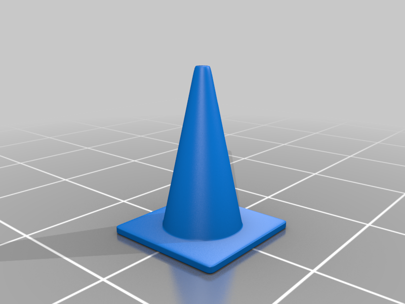 Free STL file Mini Traffic Cone・3D printing model to download・Cults
