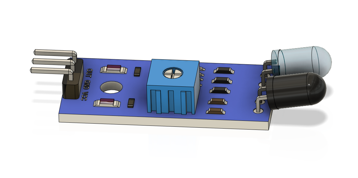 STL file IR sensor, arduino sensor 5v・3D printing template to download ...