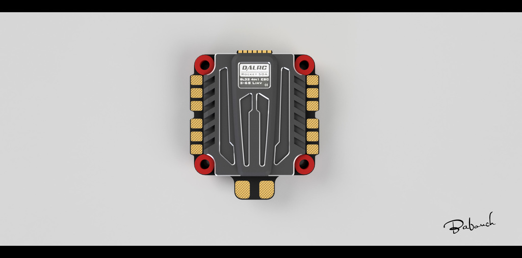 Free 3D file DALRC Rocket 50Amp・3D printable model to download・Cults