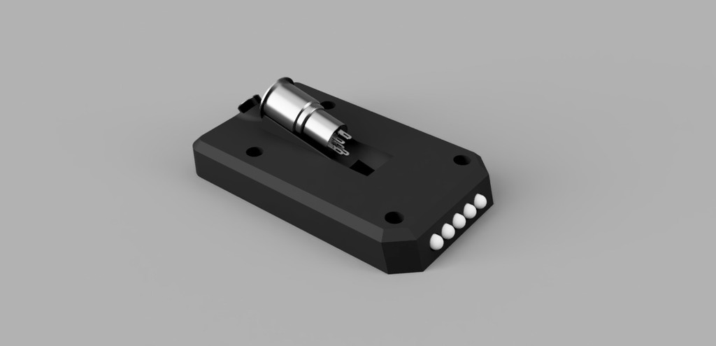 Free 3D file HAYA Board riser with integrated charge port, On/Off ...