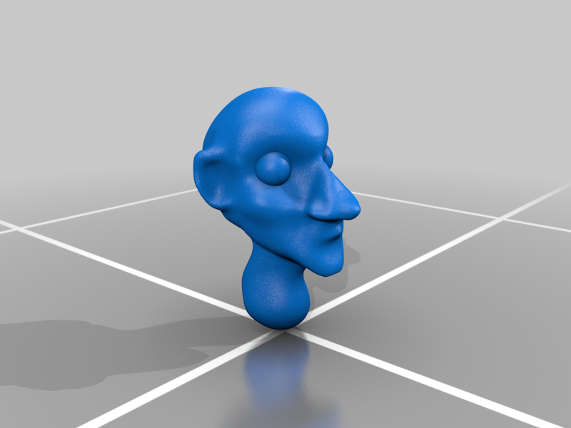 Free 3D file Head of a Man・3D print model to download・Cults