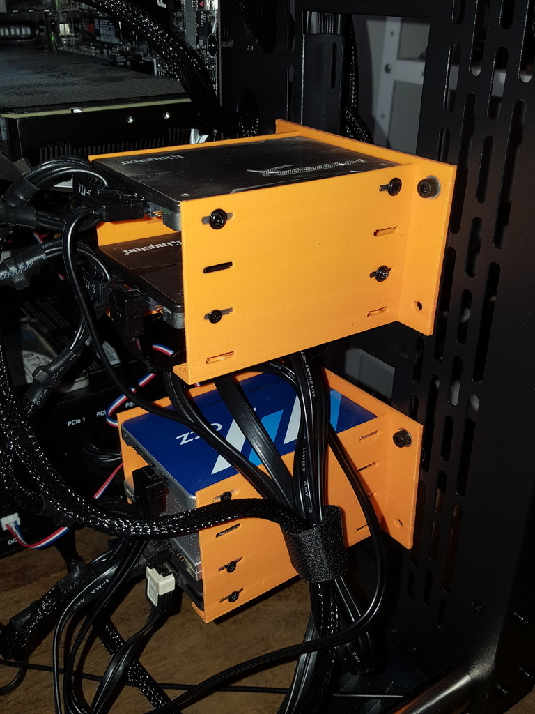 Free 3D file SSD Holder for Core P3 - Termaltake.・3D printer design to ...