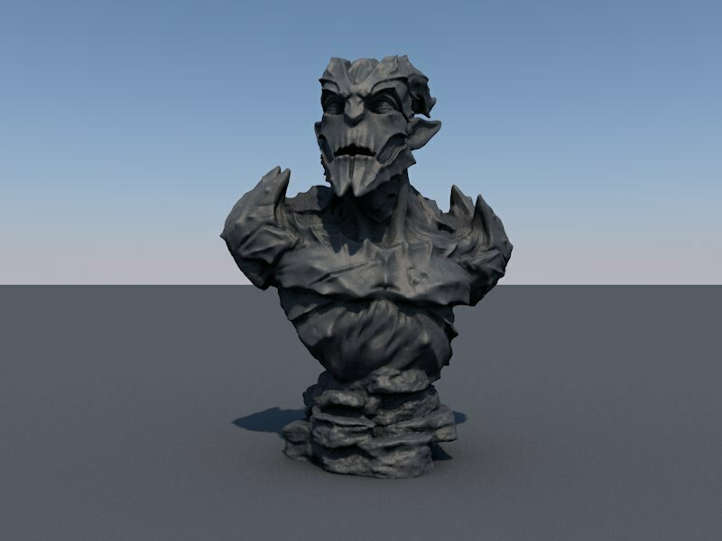 Free 3D file Gargoyle 👥・Template to download and 3D print・Cults
