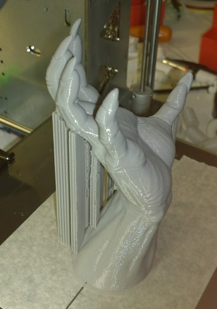 Free 3D file Devilman Hand・3D print object to download・Cults