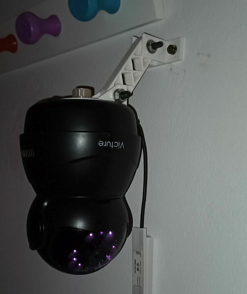 Free 3D file Ip-Camera Wall Holder・3D printable model to download・Cults