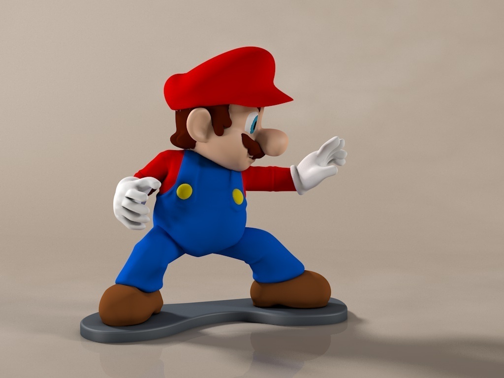 Archivo 3D gratis Super Mario en alta resolución・Plan imprimible en 3D ...