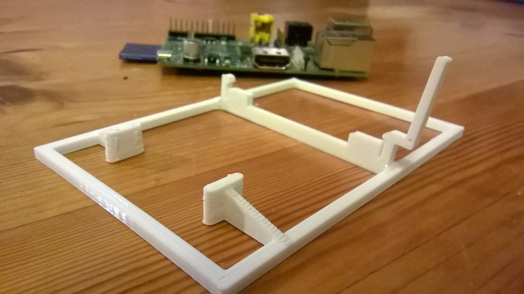 3D-Datei Raspberry Pi-Clip 🍂 kostenlos・Design für 3D-Drucker zum ...
