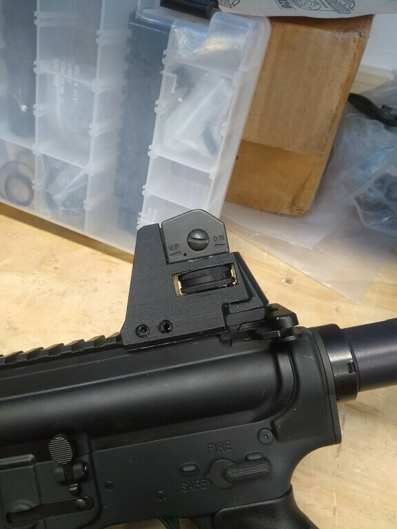 Free 3D file AR Rear Sight 👽・3D print design to download・Cults