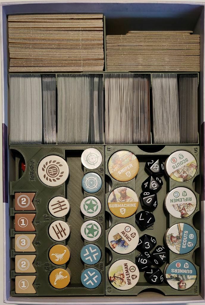 Free STL file Undaunted Reinforcement Organizer (incl. Normandy and ...