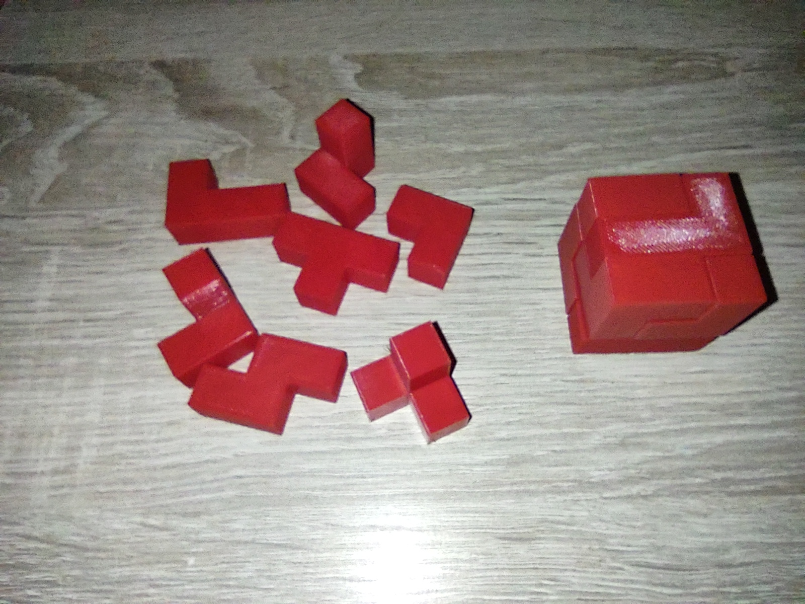 Free STL file Soma cube - puzzle・3D printing design to download・Cults