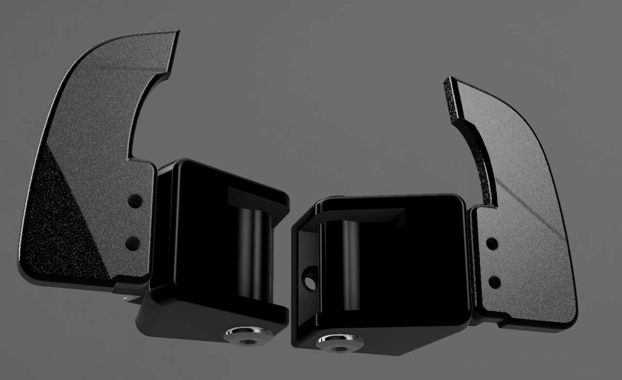 STL file Shifter Paddles Pack・3D printing model to download・Cults