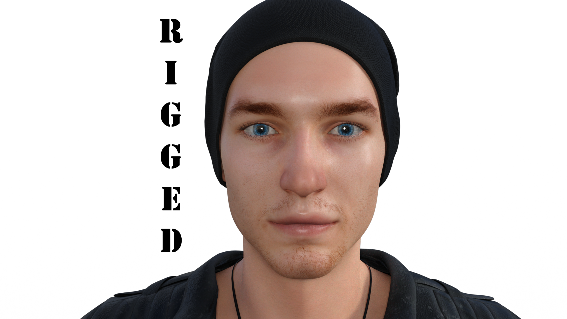 STL file Realistic male human rigged model・3D printer model to download ...