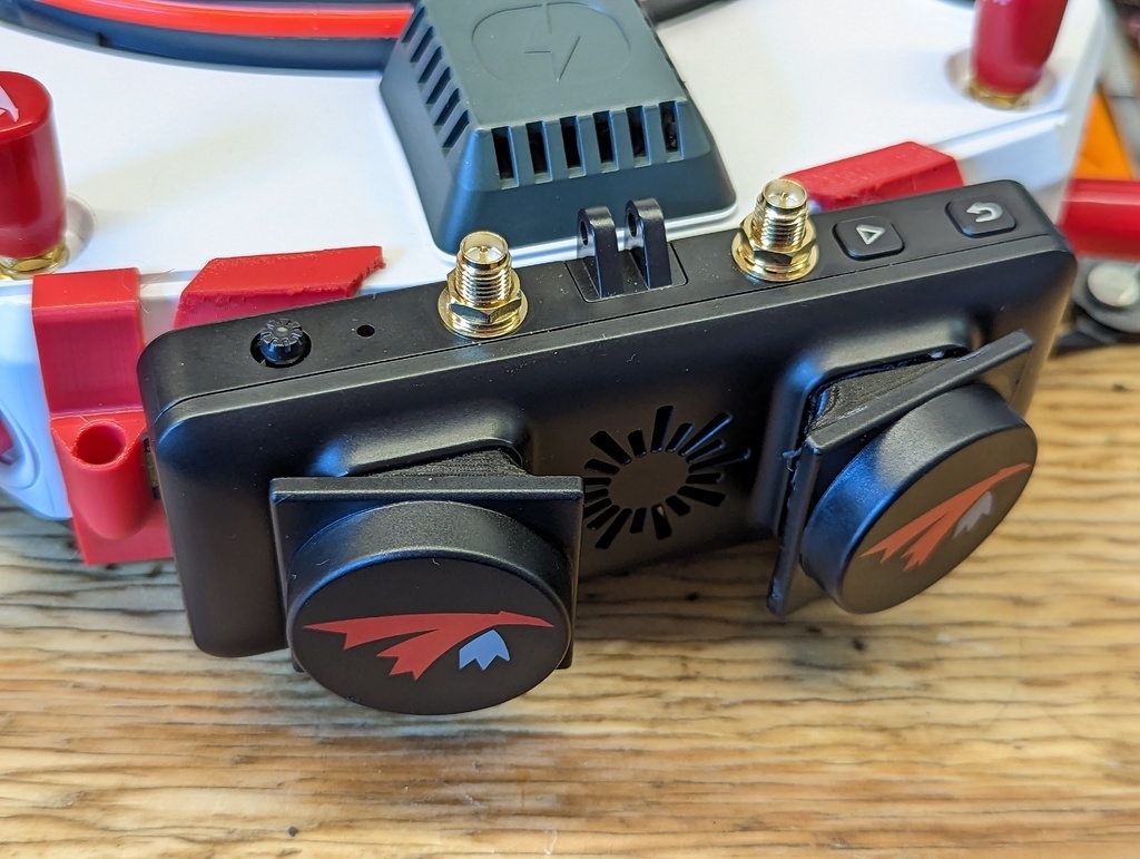 Free 3D file Walksnail VRX to HDZero X-Air mount 🚁・3D printing model to ...