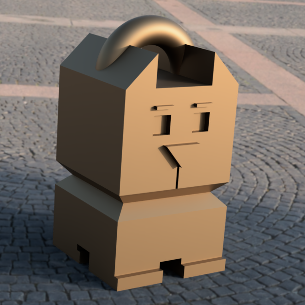 Free STL file Cali Dog Keychain・Model to download and 3D print・Cults