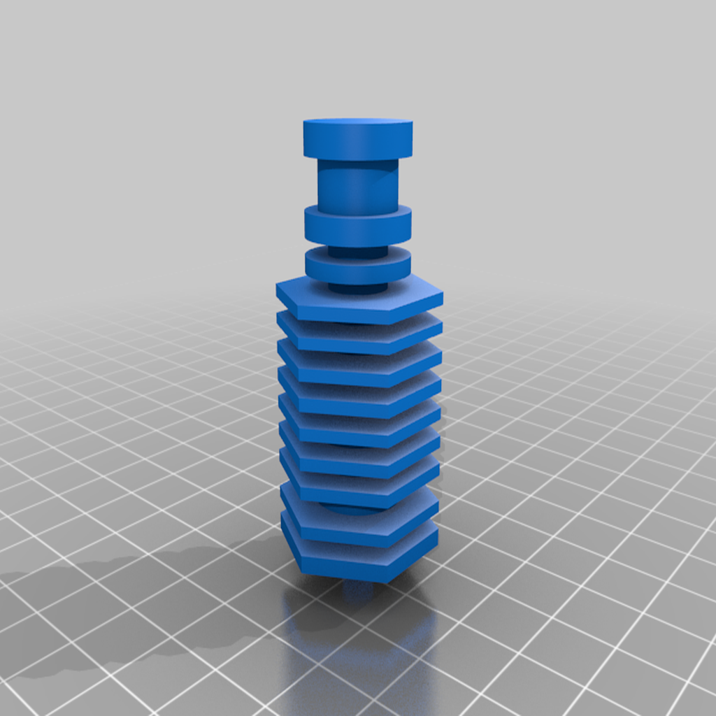 Free STL file Model E3d V6 hexahedral・3D printable design to download・Cults