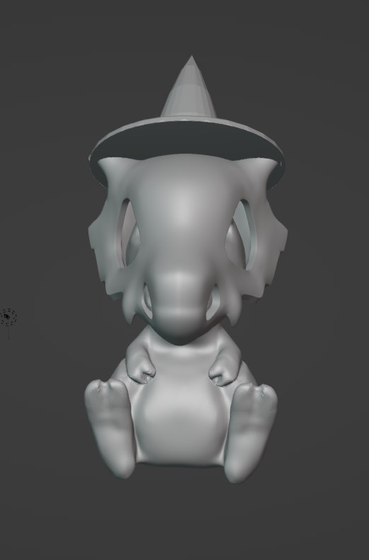 Free STL file Halloween Cubone・3D printer model to download・Cults