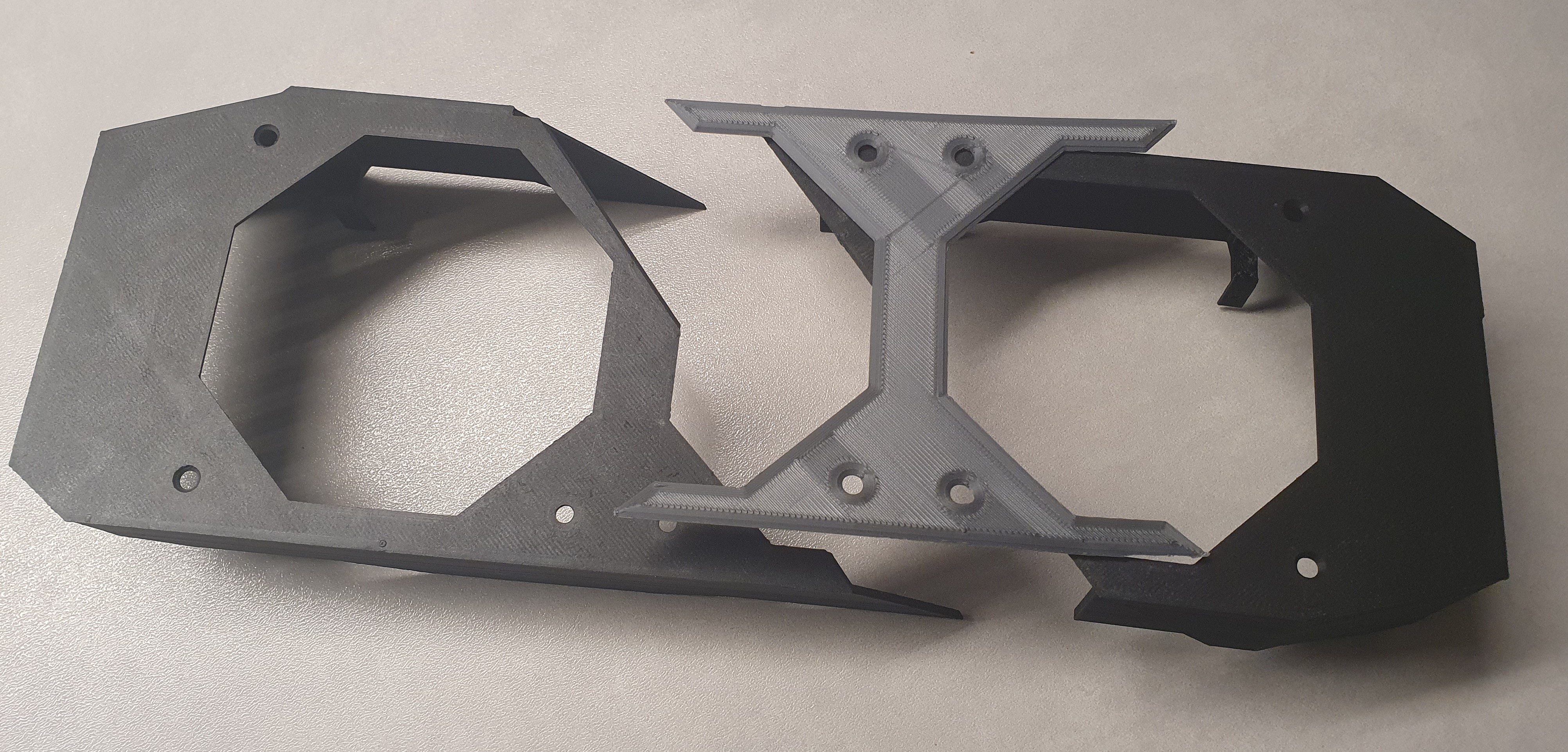 STL file Gigabyte RTX GPU Housing for Standard 92x25 mm Fans・Model to ...