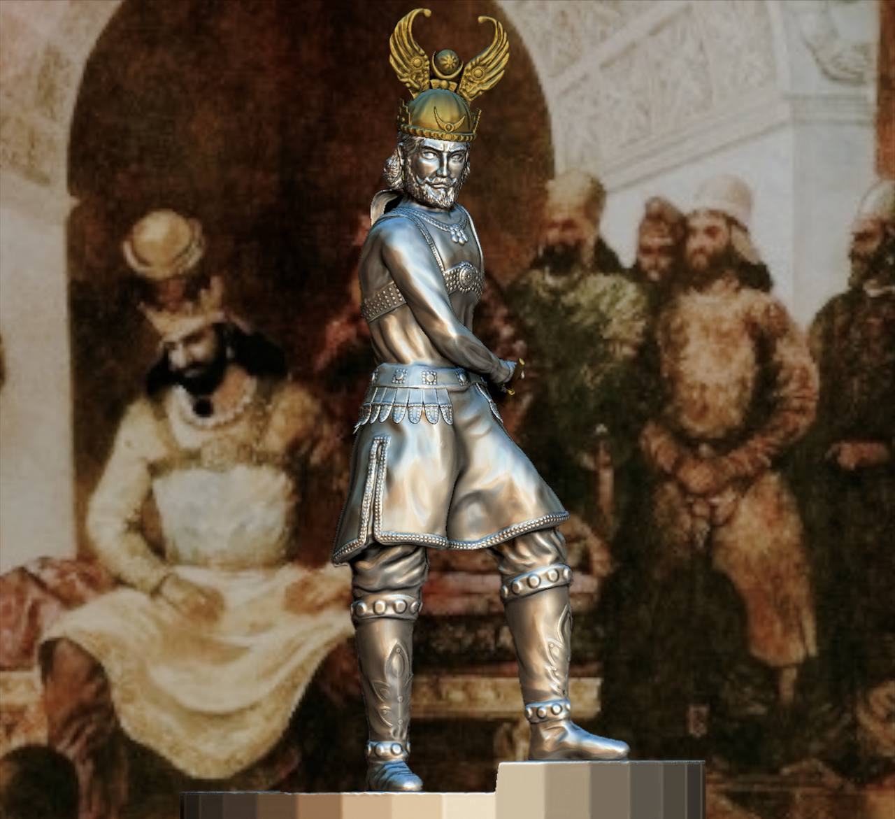 STL file Khosrow II (Khosrow Parviz)・3D printer design to download・Cults