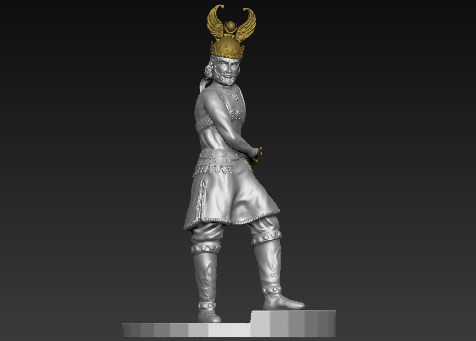 STL file Khosrow II (Khosrow Parviz)・3D printer design to download・Cults
