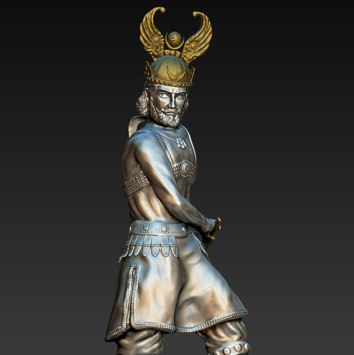 STL file Khosrow II (Khosrow Parviz)・3D printer design to download・Cults