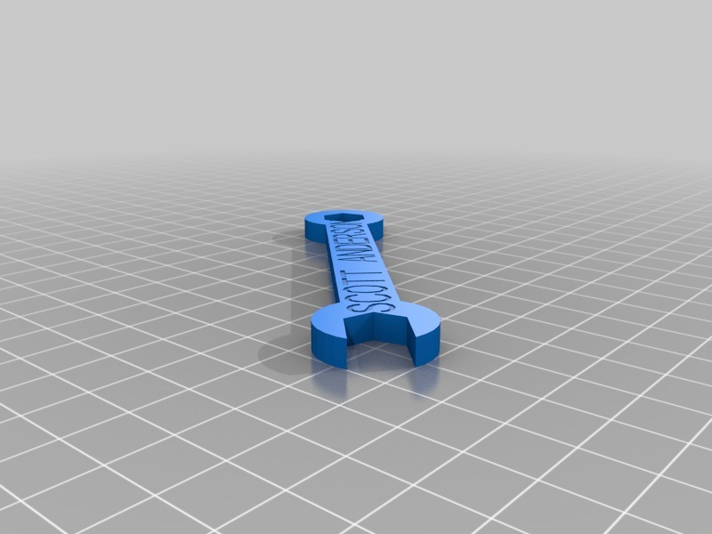 Free 3D file Wrench for Scott・3D printer model to download・Cults