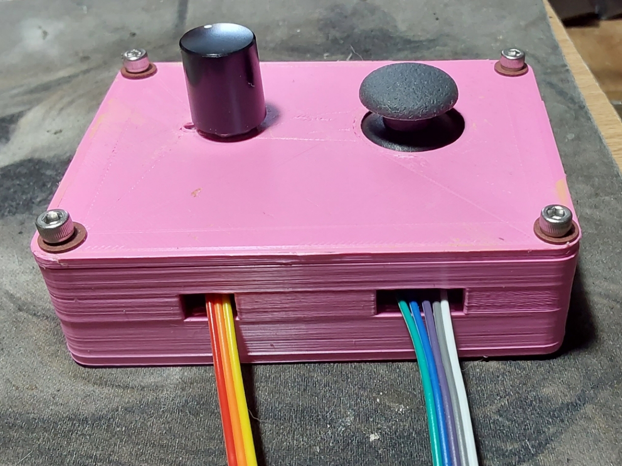 STL file Combo KY-023 Joystick and 5/16" potentiometer box・3D printable ...
