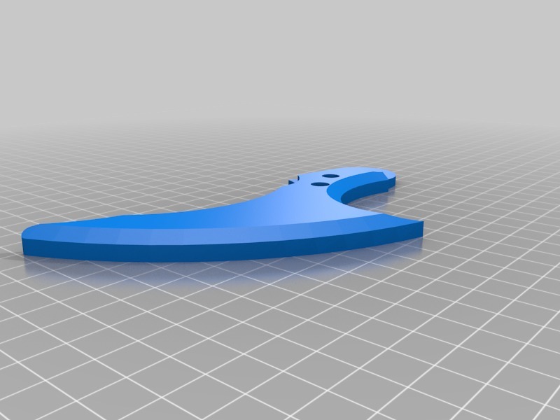 Free 3D file Big Batarang・Template to download and 3D print・Cults
