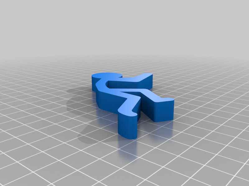 Free STL file Stickman Parkour Wall Decoration Art 🎨・Design to download ...