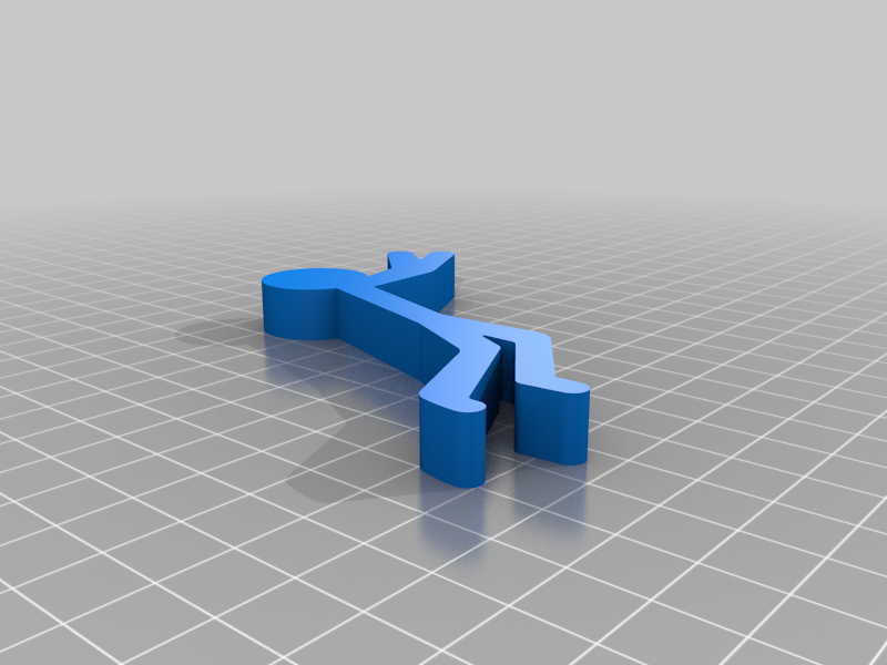 Free STL file Stickman Parkour Wall Decoration Art 🎨・Design to download ...