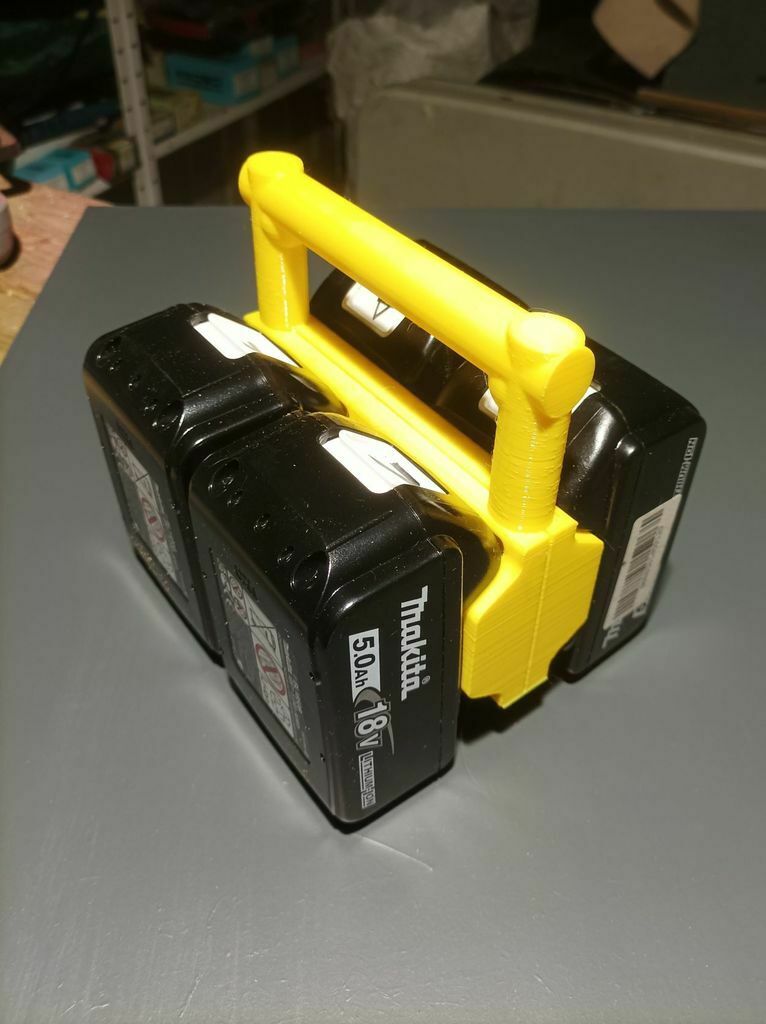 Free 3D file Makita battery carrier・3D printable object to download・Cults