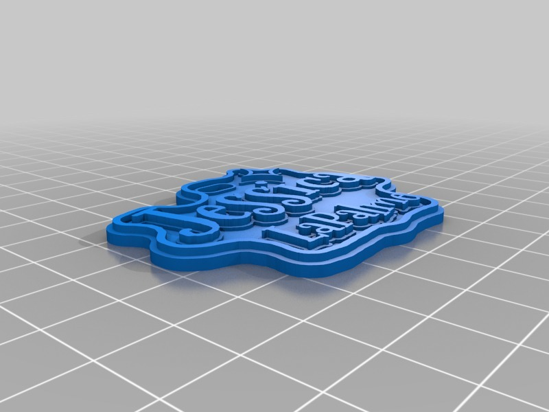 Free 3D file jessica Gift Tag・3D print model to download・Cults