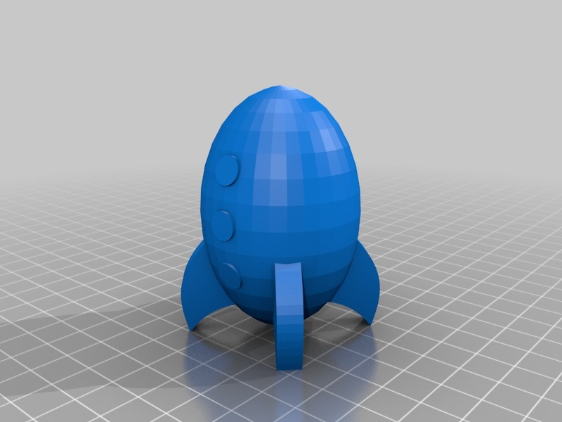 Free 3D file RocketChat rockets 3D・Template to download and 3D print・Cults