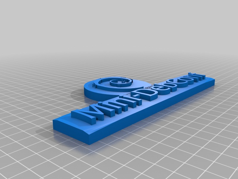 Free 3D file MiniDebConf Debian - Desk Sign - Table Top・3D printable ...