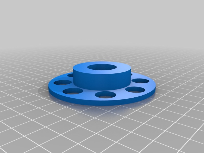 Free 3D file Printrbot free-spinning fillament spool holder(8mm smooth ...