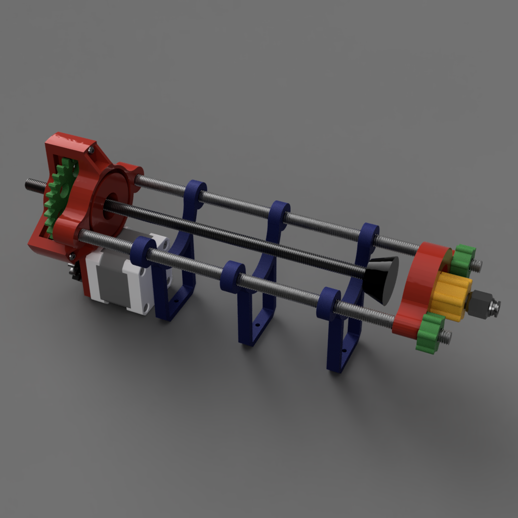 Fichier 3D gratuit BLVPstruder (extrudeuse de pâte à grand volume ...