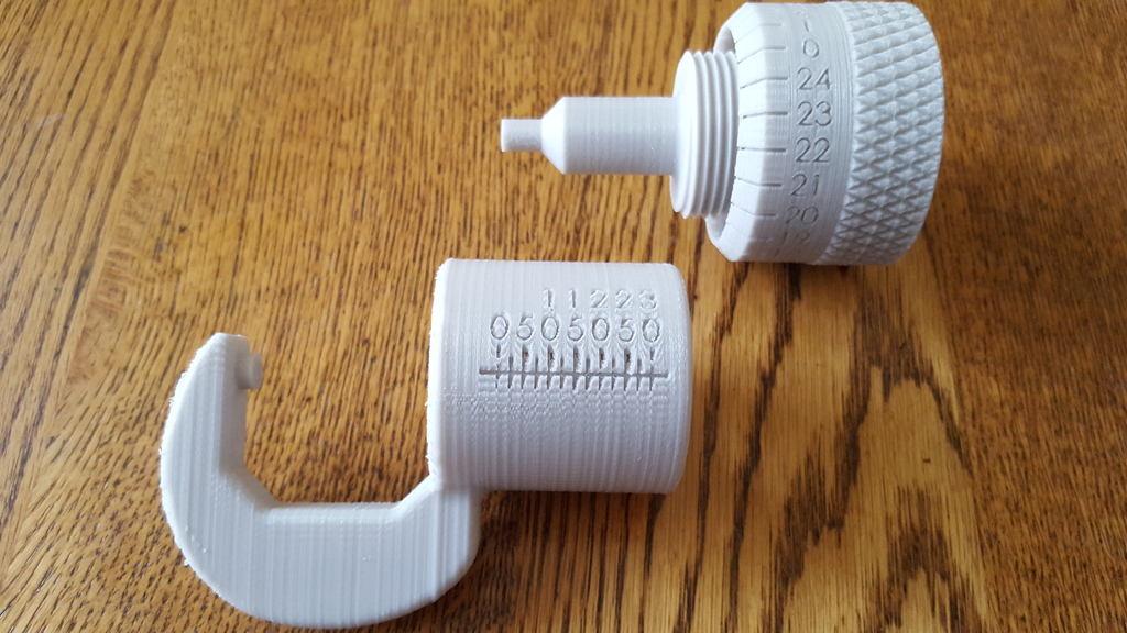 Free 3D file Micrometer Set Inch/Metric・3D print design to download・Cults