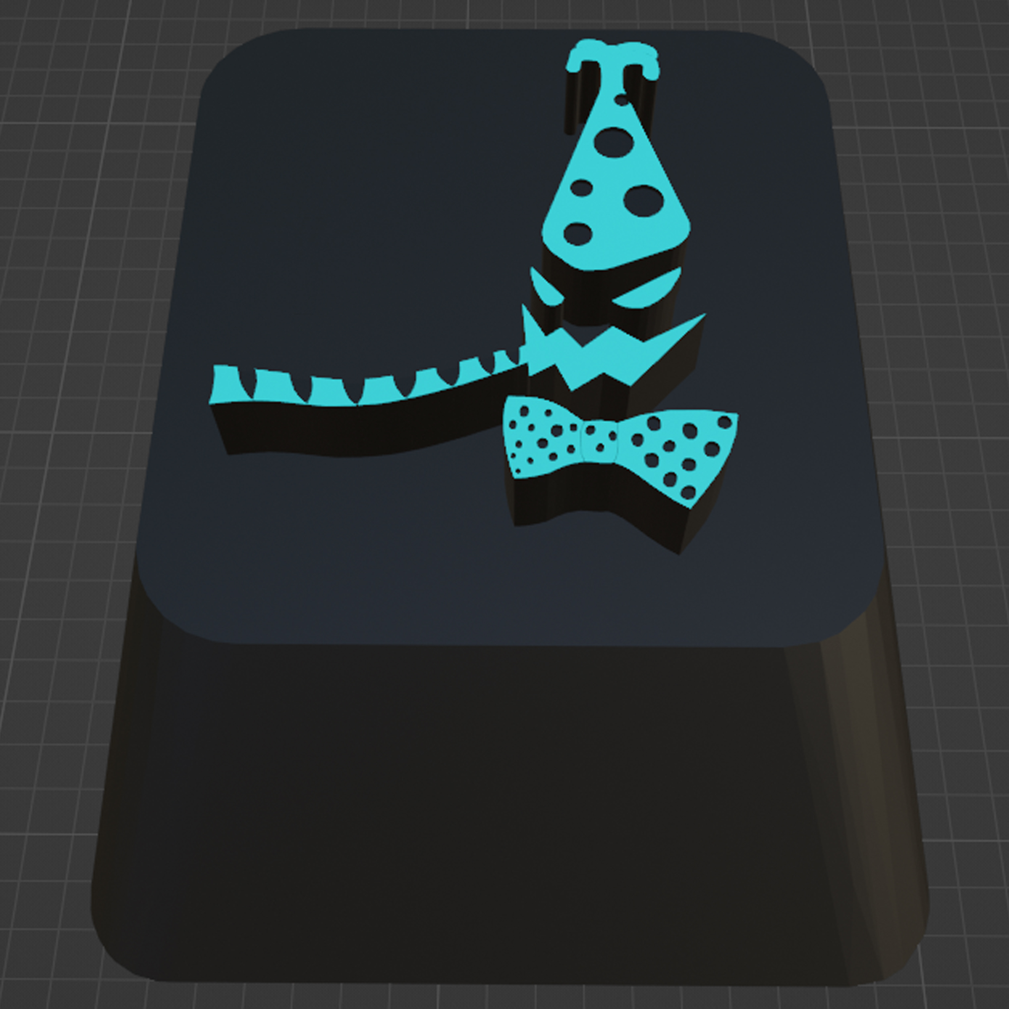 STL file KEY / KEYCAP FIDDLESTICKS SCARE SURPRISE PARTY LEAGUE OF ...