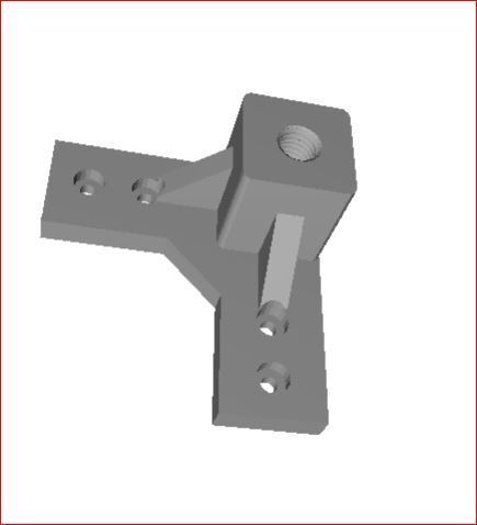 Free STL file 2020 Bracket for Adjustable Feet M8・3D print object to ...