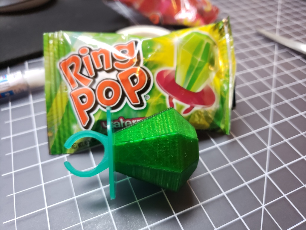 Free 3D file Ring Pop Secret Ring Holder・3D printer model to download・Cults