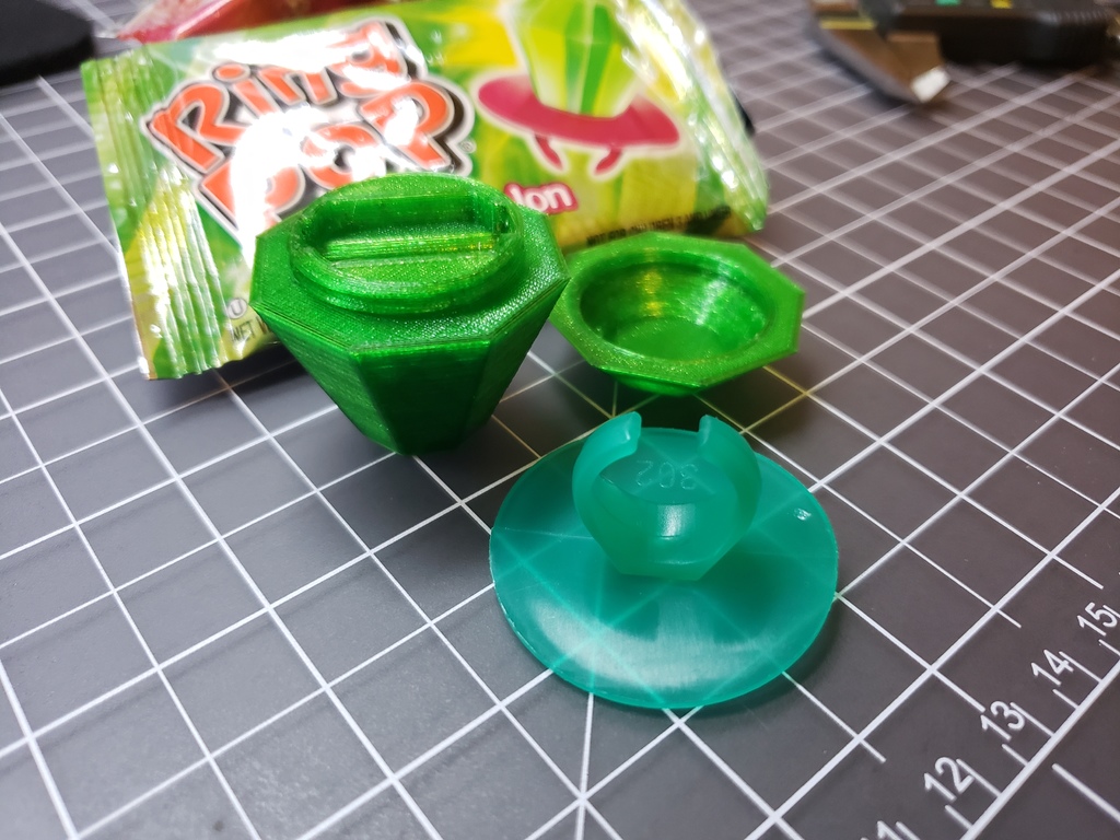 Free 3D file Ring Pop Secret Ring Holder・3D printer model to download・Cults