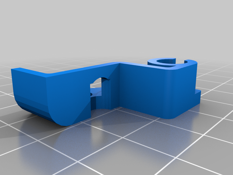 Free 3D file Creality dual gears extruder wire loom bracket・Template to ...