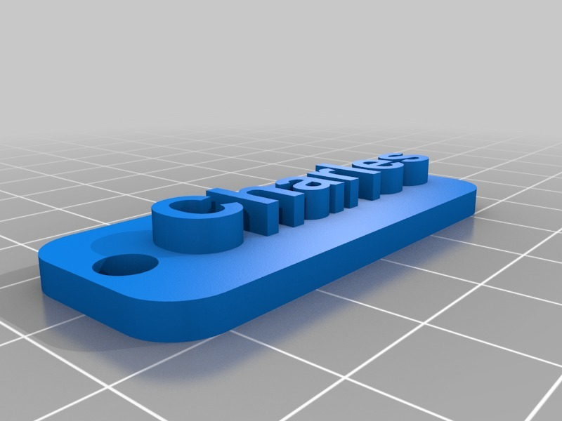 Free 3D file Charles keychain・3D print design to download・Cults